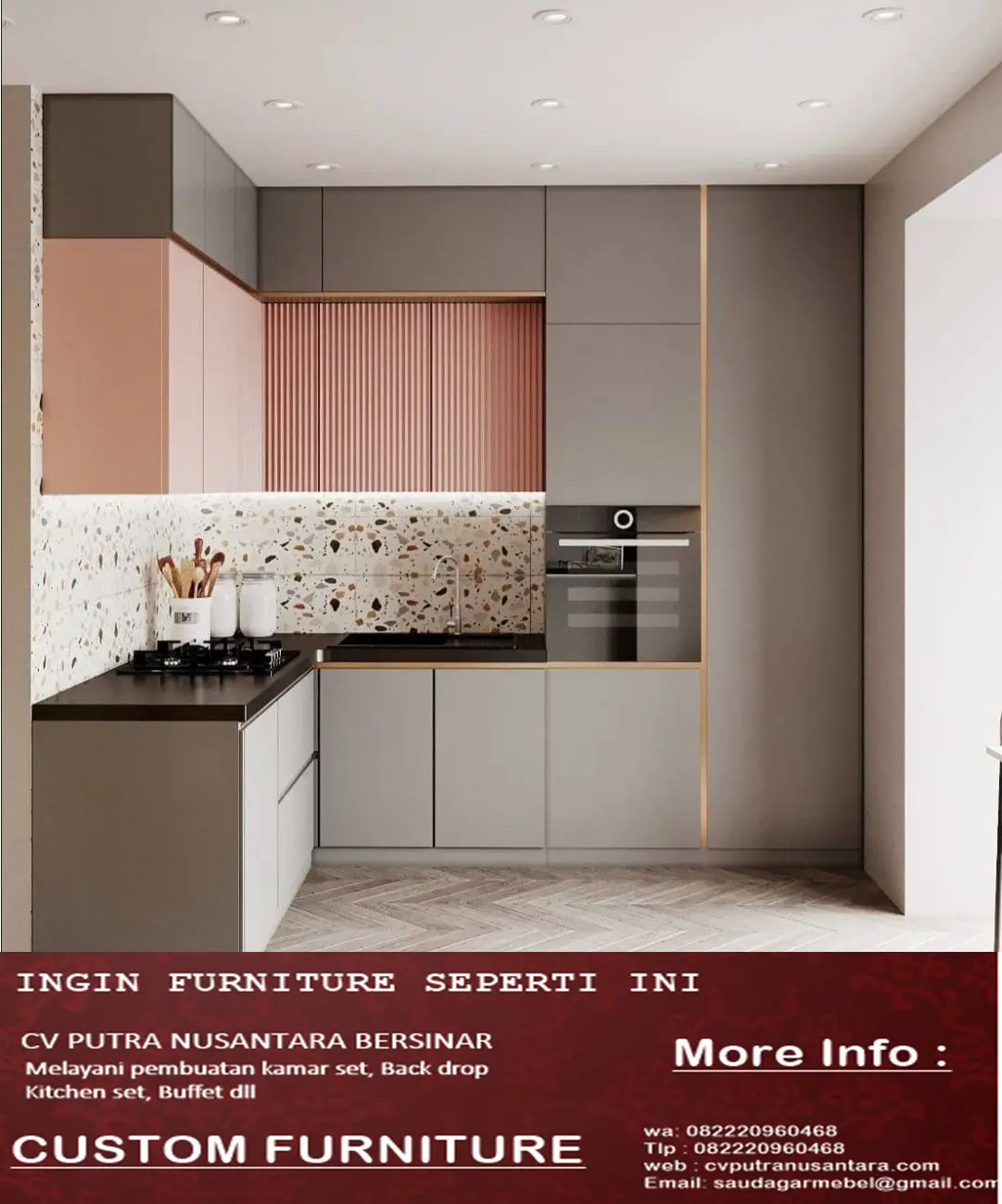 Jasa Pembuatan Kitchen Set Minimalis Terdekat